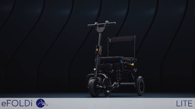 eFOLDi Lite Folding 4mph Mobility Scooter – Ability Plus